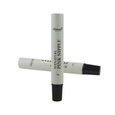 China Custom cosmetic lotion cream tube packaging empty squeeze facial cleanser tube with flip top cap for sale