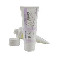 China Custom pe soft cosmetic toothpaste tubes packaging with screw on cap for sale