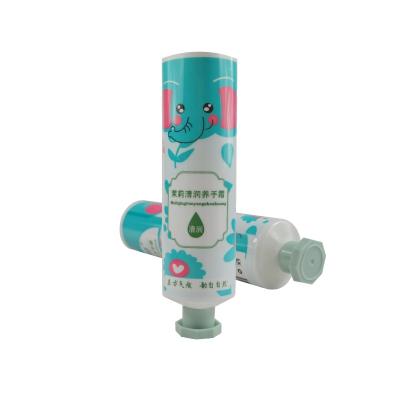 China custom empty 50ml lotion gel /facial wash squeeze tube cosmetic tube plastic packaging shampoo hotel soft tube for sale