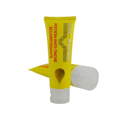 China Eco-friendly Plastic Tube Sustainable Packaging Soft Squeeze PE Plastic Cosmetic Lotion Tube For Cream Hand for sale