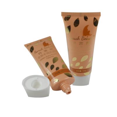 China Free Sample Cheap Empty Plastic Packing Hand Cream Matt Black Soft Squeezed Cosmetic Tube for sale