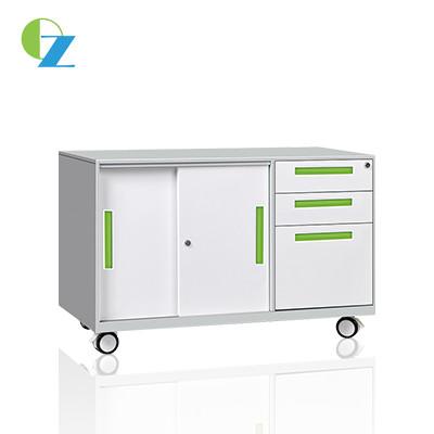 China Top quality Multifunction sliding door 3 drawer mobile cabinet/ caddy for sale