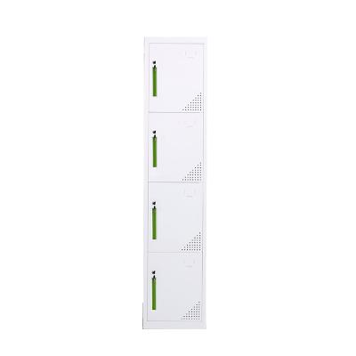 China Customized fashionable knock-down school locker single line four door for sale