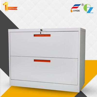 China Professional design  2 drawer lateral filing cabinets with hanging bar for sale