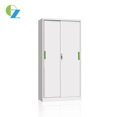 China Strong hold durance sliding door steel cupboard with adjustable shelves for sale