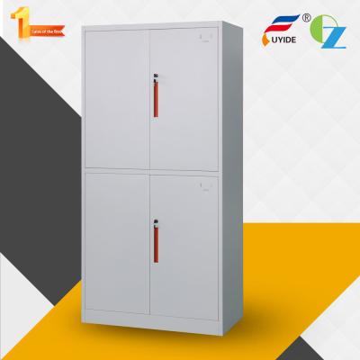 China Top selling customized tall storage cabinet with doors / metal cupboard for sale