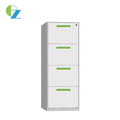 China Strong hold durance 4 drawer 8mm thin edge vertical drawer metal filing cabinet for sale