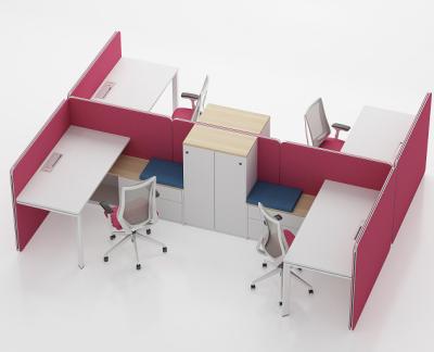 China Different layout design Office partitions with screen divider for sale
