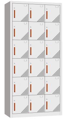 China 18 doors locker storage with high quality （Metal cabinet） for sale