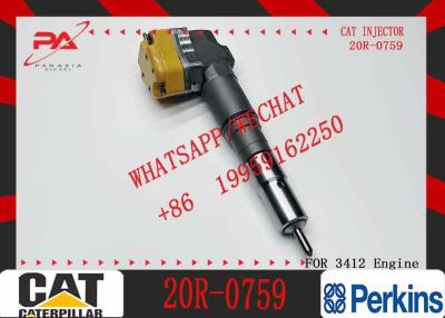 China CAT 3412 Truck Engine Fuel Injector 198-4752 104-3377 20R-0759 for Spray Valve System Spare Parts for sale
