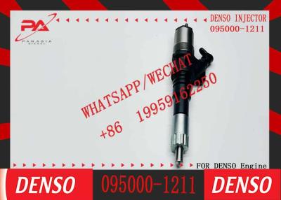China Diesel Fuel Common Rail Injector 6156-11-2387 6156-11-3300 095000-1211 for Komatsu PC400-7 PC450-7 for sale