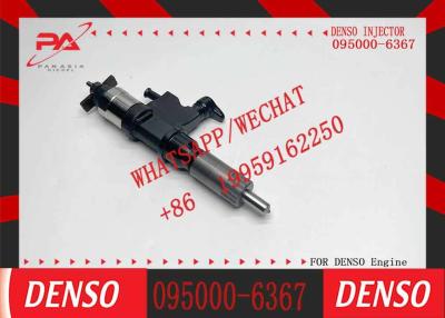 China Denso original Fuel System Parts Diesel Fuel Injector 095000-6367 Replacement for 4HK1 Engine Excavator Injector Pump Engine Parts original new injector for sale
