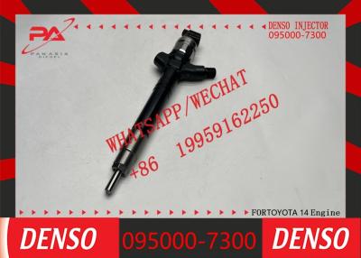 China Denso original 095000-7300 Common Rail Fuel Injector for Toyota 23670-0R140 DLLA155P939 Diesel Engine Fuel Injector Assembly Replacement for OEM original new injector for sale