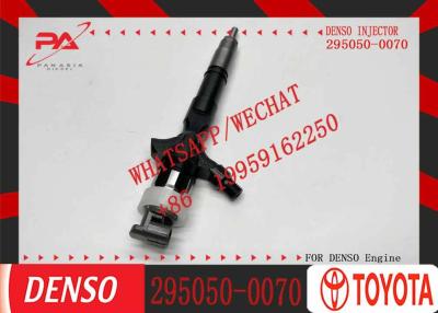 China Denso original Denso Common Rail Diesel Fuel Injector 295050-0070 23670-30380 for Toyota Hilux Hiace 1KD 1KD-FTV D4D Diesel Engine original new injector for sale