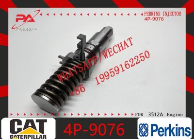 China Perkins original 4P-9076 High Speed Steel Fuel Injector Replacement for 3516 3512 785 Excavator Highway Truck 4P-9077 0R-3052  original new injector for sale