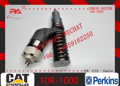 China Perkins original Perkins Diesel Engine Fuel Injector 10R-1000 10R1000 for C-15 Perkins Engine Excavator new injector original new injector for sale