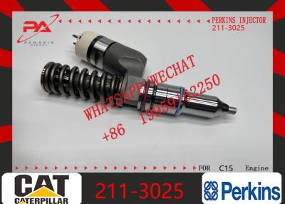 China Perkins original 211-3025 Fuel Injector 10R-0955 254-4183 374-0750 10R-7231 Fit C-15 Perkins Engine Truck Engine Excavator E329Dl original new injector for sale