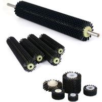 China Custom Nylon Cylindrical Industrial Rotating Brush Roller - Multiple Size Options & Material Choices for sale