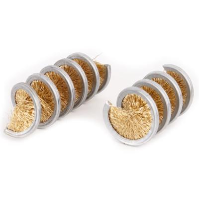 China OEM Industrial Spiral Coil Spring Brush Nylon Spiral Brush For Stripping for sale