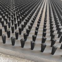 China CNC Machine Tool Plate Brushes with PVC/HDPE Base - Custom Diameters & Bristle Lengths for Precision Sheet Metal Processing for sale