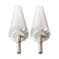 China Customized Industrial Nylon Roller Brush for Cleaning 80mm Diameter for sale
