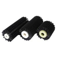 China Customized Industrial Nylon Roller Brush for Cleaning 80mm Diameter for sale