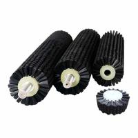 China Industrial Nylon Roller Brush for Fruit & Vegetable Cleaning - Custom Sizes 50-200mm with Multiple Material Options for sale