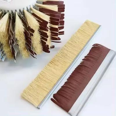 Cina Sandaio a ruota, spazzola per carta vetrata, rotolo per lucidatura del legno, fascia di spazzola Sisal in vendita