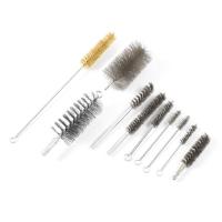 China Single Spiral Twisted-Wire Tube Brush 1/8 to 1.0 inch for Internal Bore Cleaning for sale