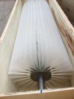 China Nylon Roller Brush for Fruit and Vegetable Waxing Machine 120mm Diameter Customizable for sale