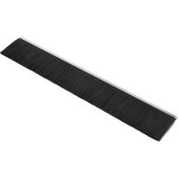 China Industrial Nylon Bristle Cable Entry Channel Brush Customizable Size Aluminum Alloy Bracket for sale
