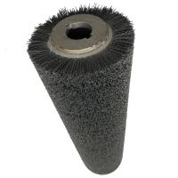 China Customized Industrial Abrasive Wire Roller Brush for Polishing 100mm to 600mm for sale
