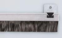 China Customizable Anti-Static Strip Brush 10mm to 50mm Width Reduce Electrostatic Accumulation for sale