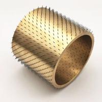 China Customized Industrial Porcupine Roller Perforating Pin Needle Roller for Textile Carding 80mm for sale