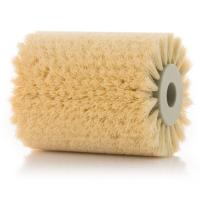 China Industrial Cleaning Conveyor Cylindrical Roller Brush Customizable Nylon Bristles for sale