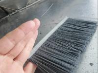 China Customized Industrial Abrasive Wire Strip Brush for Polishing 2.5mm-12mm Base for sale