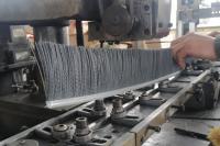 China Customized Industrial Abrasive Wire Strip Brush for Polishing 2.5mm-12mm Base for sale