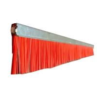 China PP Mixed Wire Strip Brush 1000x120mm for Concrete Brick Block Making Machine Cleaning for sale