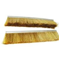 China Brass Strip Brush Conductive Corrosion Resistant Custom Size Copper Wire Bristles for sale