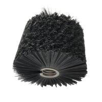 China Customizable Outer Wound Nylon Spring Brush for Industrial Cleaning 50mm to 300mm for sale