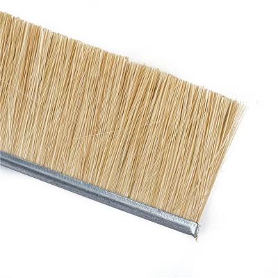 Cina Dimensioni personalizzate Canno galvanizzato di levigatura Tampico Sisal spazzole a strisce per lucidatura in vendita