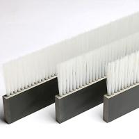 China Industrial PVC Lath Cleaning Brushes Nylon Bristle 100mm to 3000mm Customizable for sale