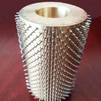 China Custom Stainless Steel Perforation Roller for Nonwoven Fabric Needle Punching 50mm OD for sale