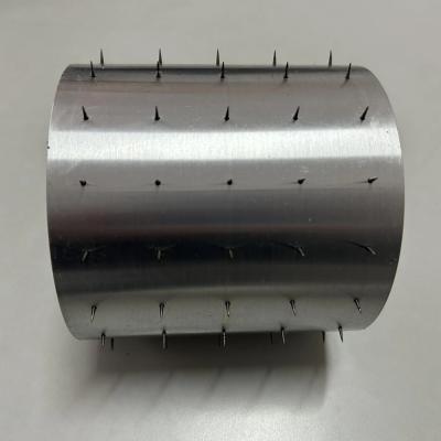 China Segmenten Warme of koude naald perforerende rollen Micro-perforatoren embossing gereedschap Porcupine ringen Te koop
