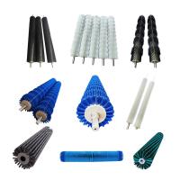 China Customizable Nylon Roller Brush for Industrial Cleaning 60mm to 600mm OD for sale