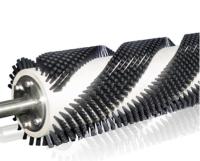 China Customizable Nylon Roller Brush for Industrial Cleaning 60mm to 600mm OD for sale