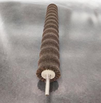 중국 산업용 맞춤 롤러 붓 말털 꼬리 재료 순수한 과일 채소용 실린더 붓 판매용