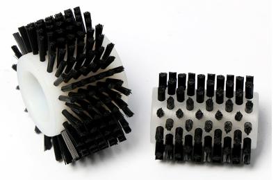 China Industrie-Nylon-Bristel-Material-Roller-Bürste, benutzerdefinierte Größe zu verkaufen