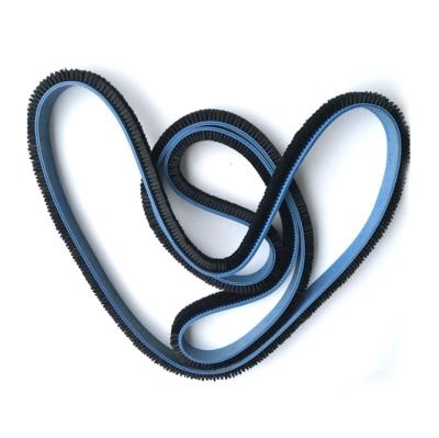 China Custom Industrial Brushes Nylon Bristle Material Conveyor Belt Brush For Mechanical Support And Conveying for sale