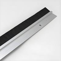 China Customized H Type Nylon Garage Door Sealing Brush Strip 10mm Bristle Height for sale